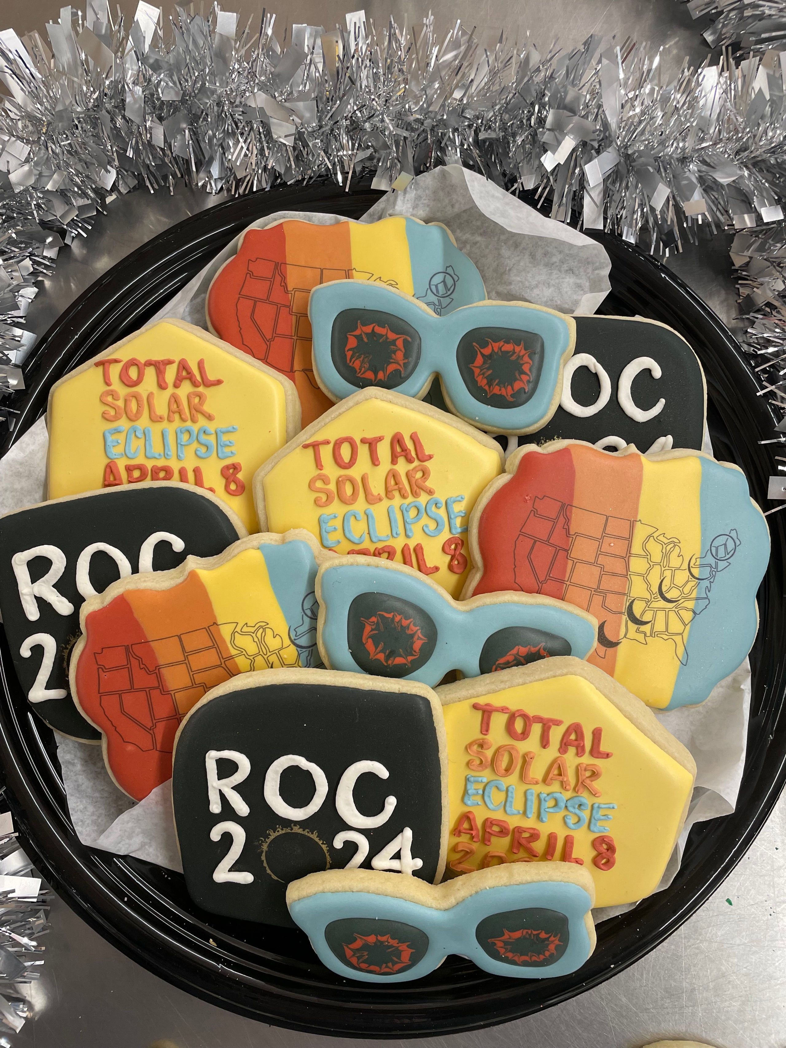 Roc Solar Eclipse 2024 | Jenn's Cookie Creations