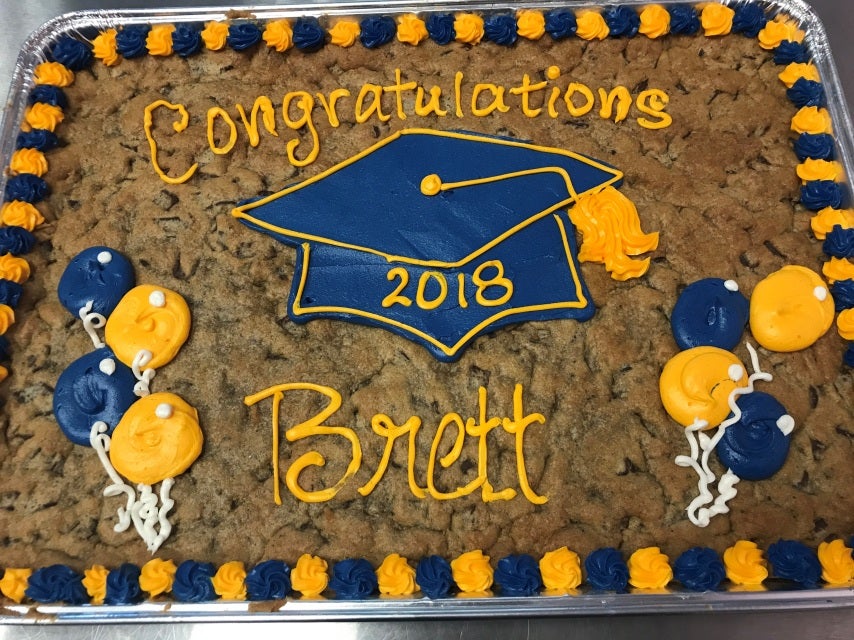 Graduation Cookie Cake